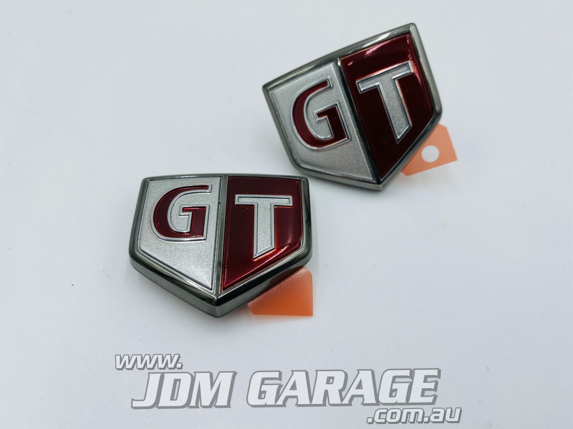 Nismo Heritage Front Guard “GT” Badge Pair R34 GTR - JDM Garage Australia