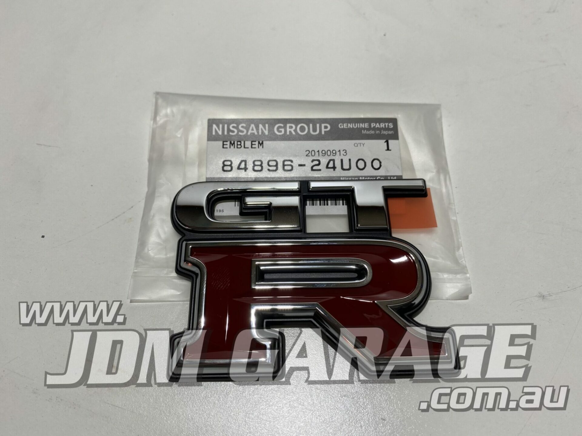 Genuine R33 GTR V-Spec Boot Lid Sticker - JDM Garage Australia