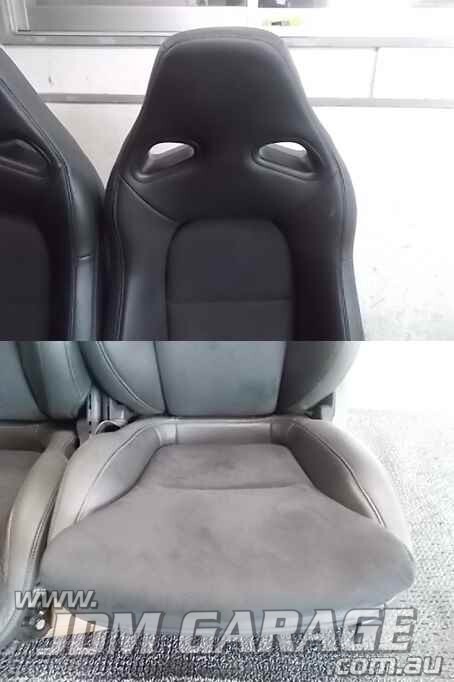 R35 GTR Black Front Seats Pair - JDM Garage Australia