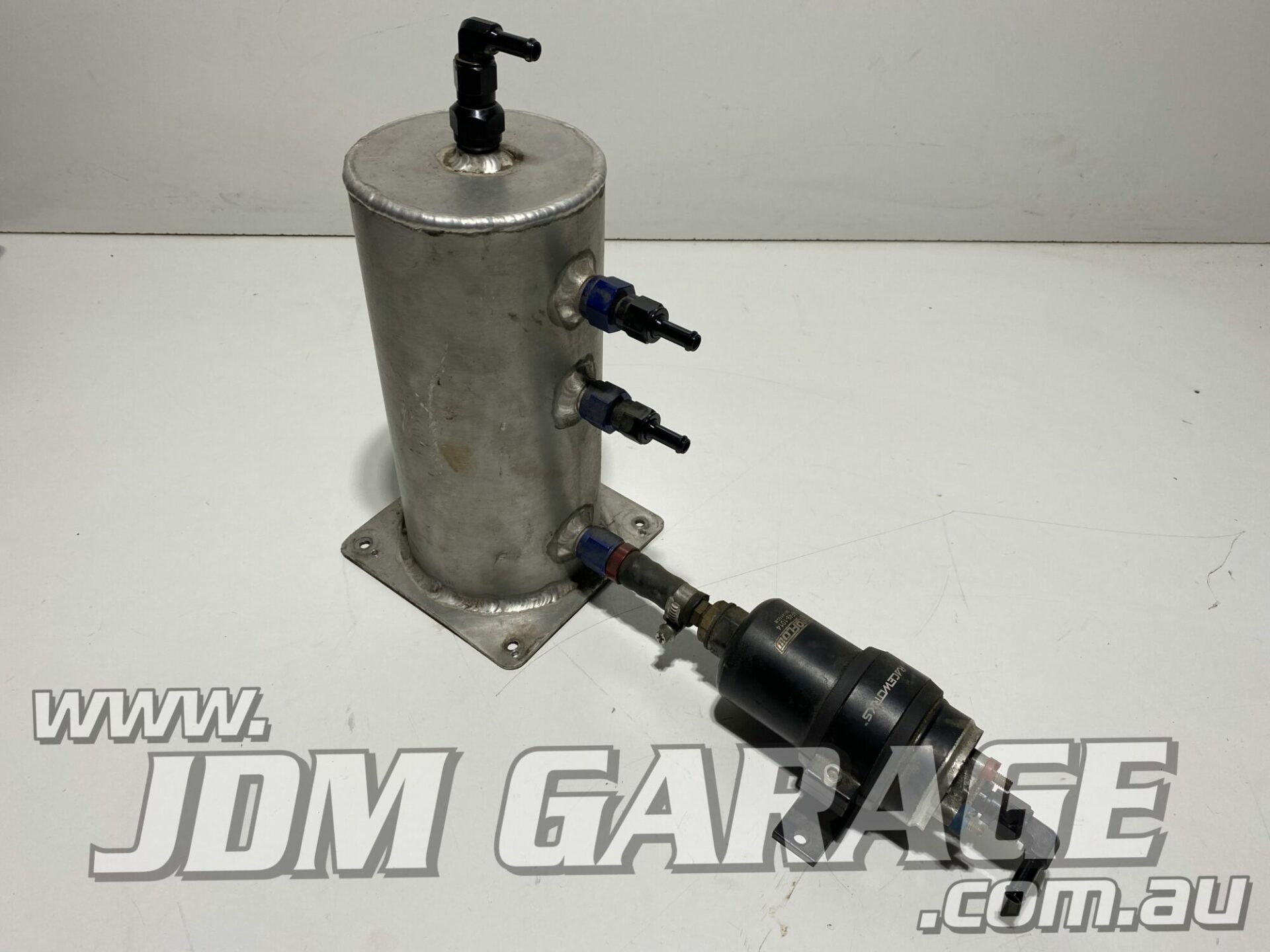 2L Fuel Surge Tank with Aeroflow Fuel Pump - JDM Garage Australia