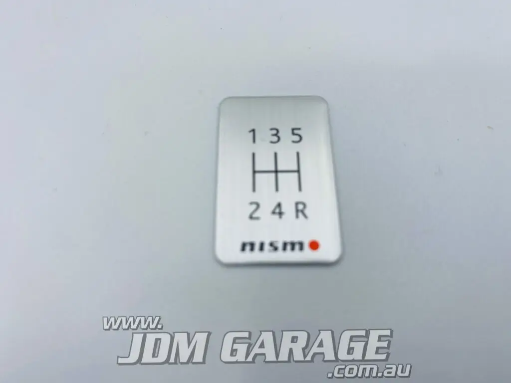 Nismo Aluminium Shift Pattern - JDM Garage Australia