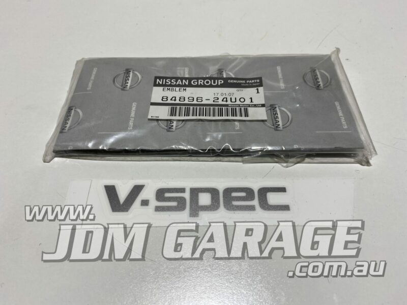 Genuine R33 GTR V-Spec Boot Lid Sticker - JDM Garage Australia