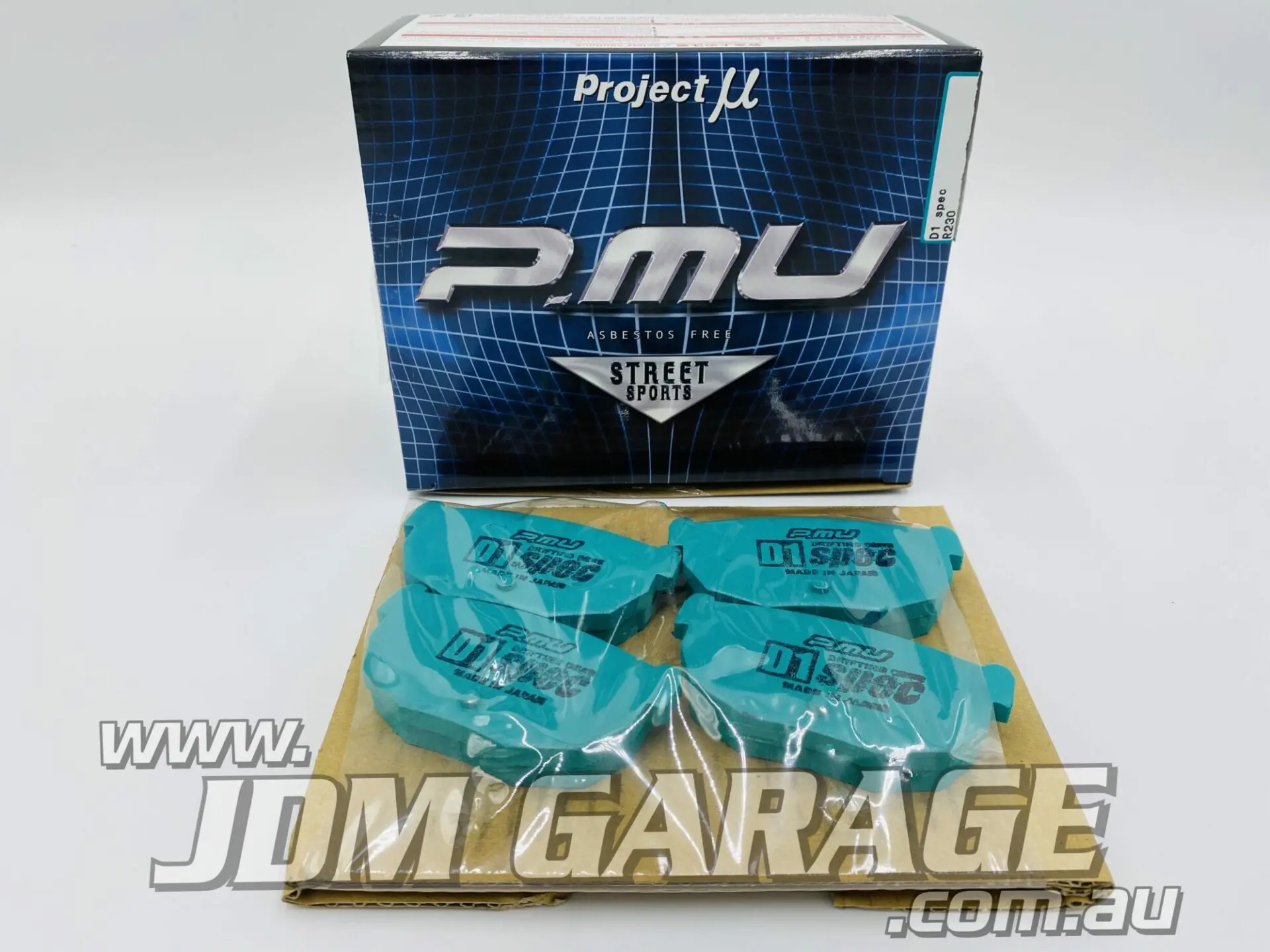 Project Mu D1 Spec Rear Brake Pads R230 Silvia - JDM Garage Australia