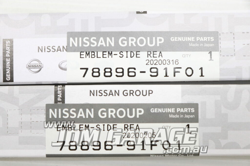 Genuine Nissan S15 Spec R Badge Pair - JDM Garage Australia