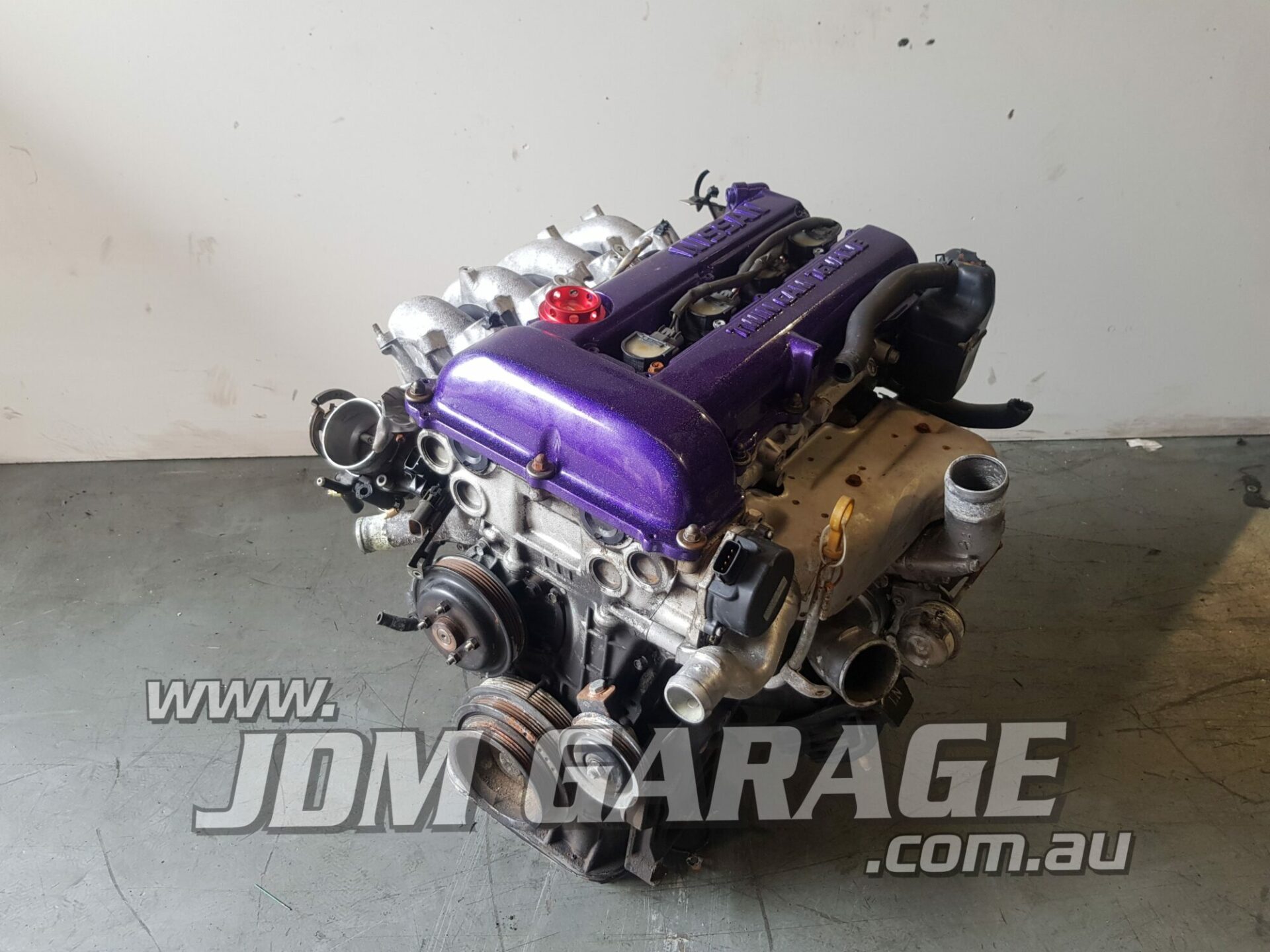 S13 SR20DET Red Top Engine Complete SR20 Motor - JDM Garage Australia