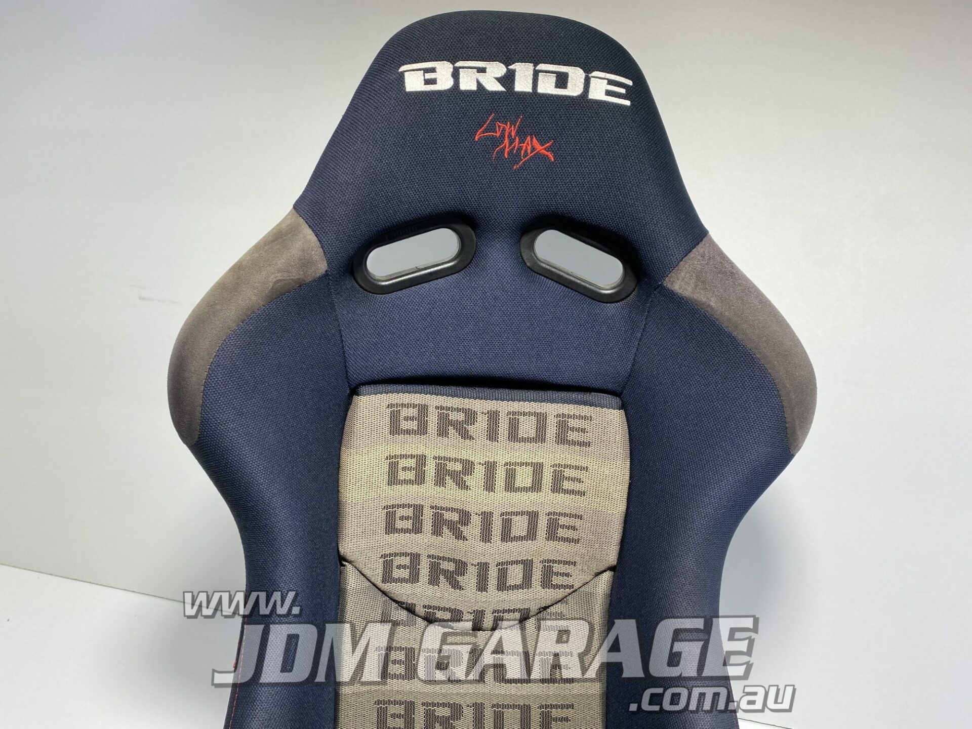 Bride Low Max Fixed Back Seat with Bride Rail R32 R33 - JDM Garage ...