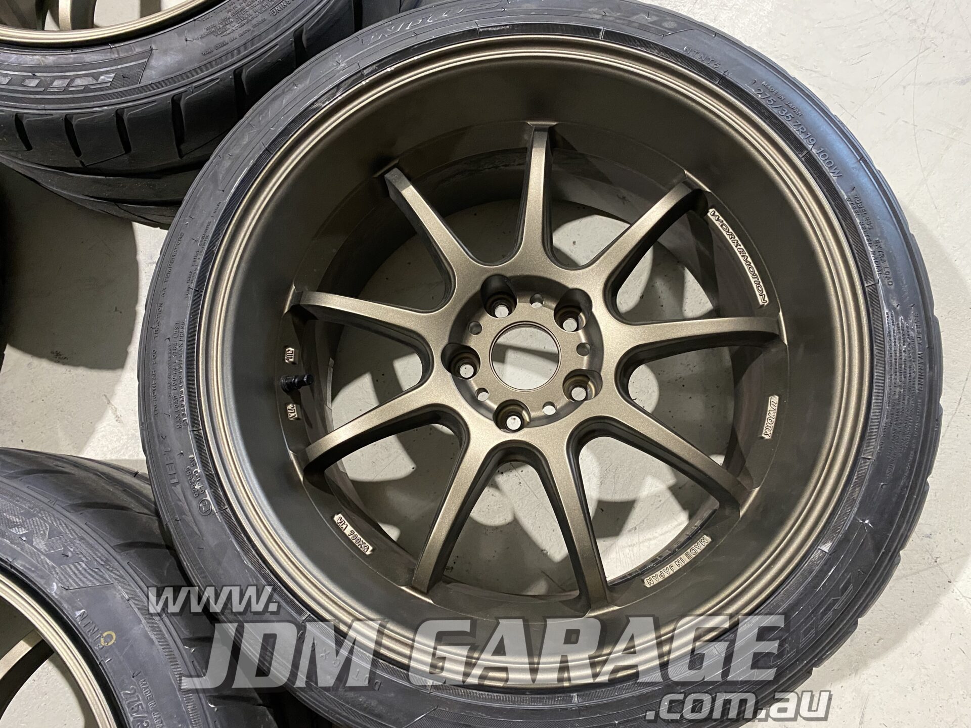 Work Emotion D9R Wheels 19×10.5 +15 - JDM Garage Australia