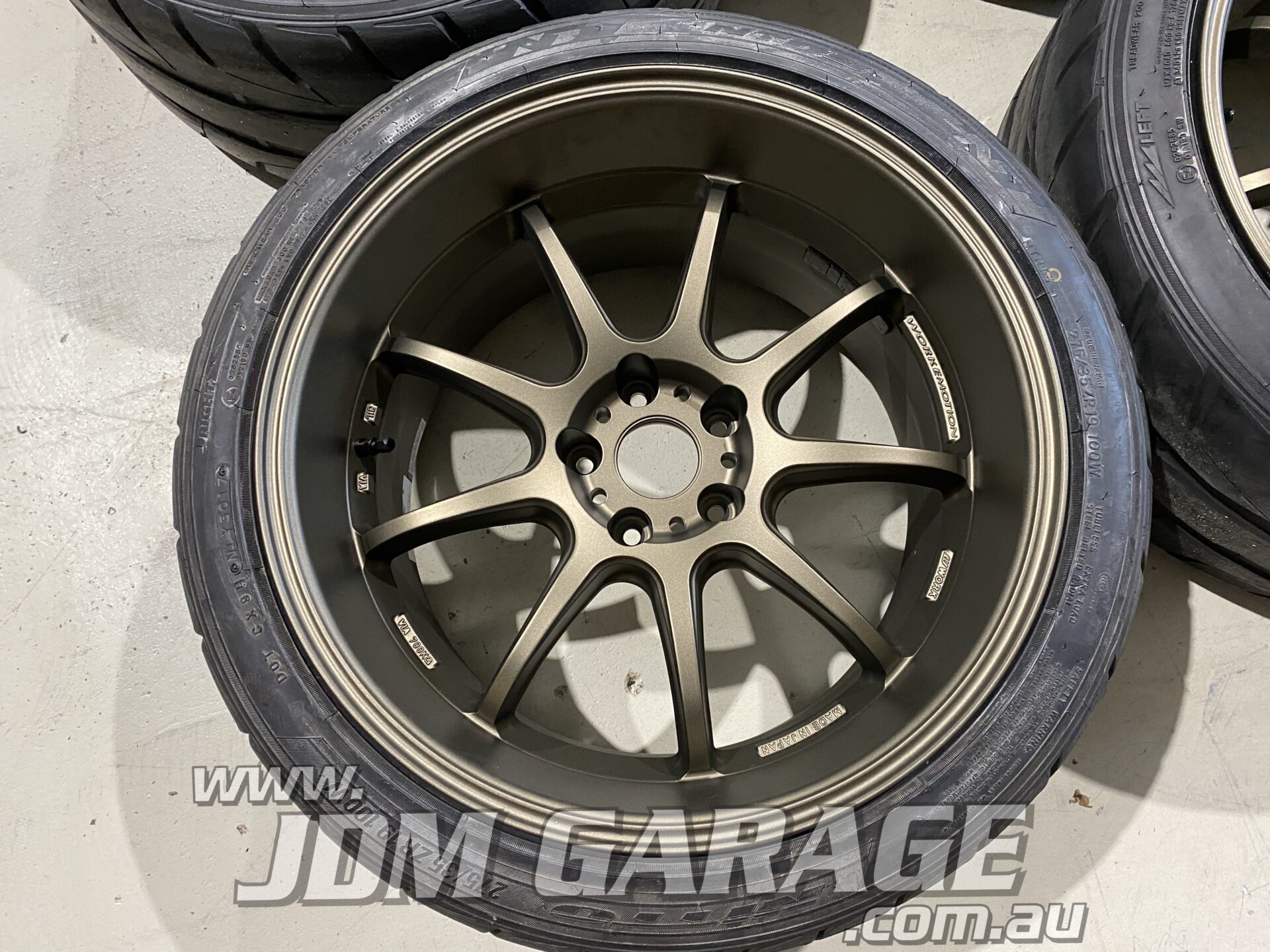 Work Emotion D9R Wheels 19×10.5 +15 - JDM Garage Australia