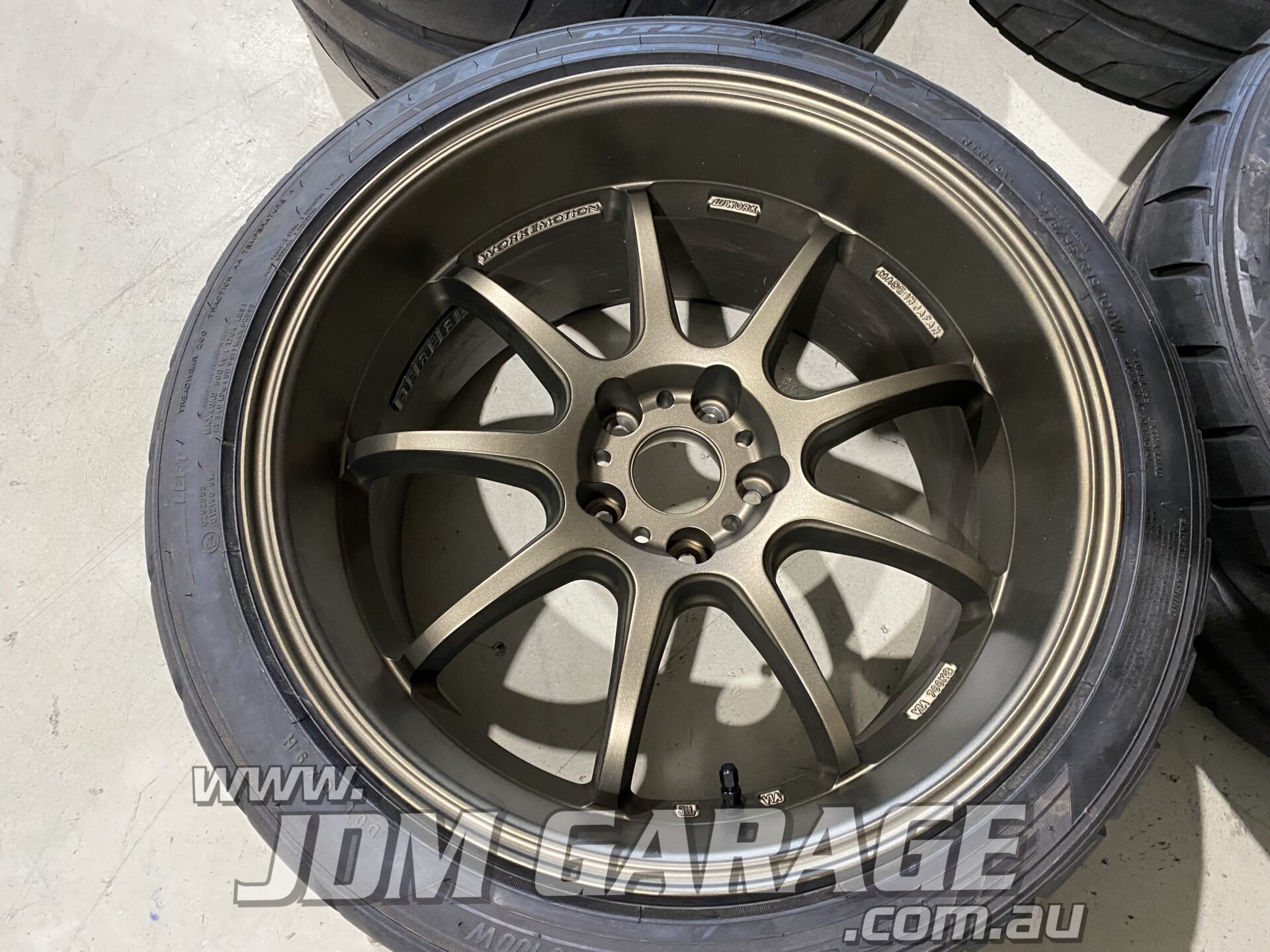 Work Emotion D9R Wheels 19×10.5 +15 - JDM Garage Australia