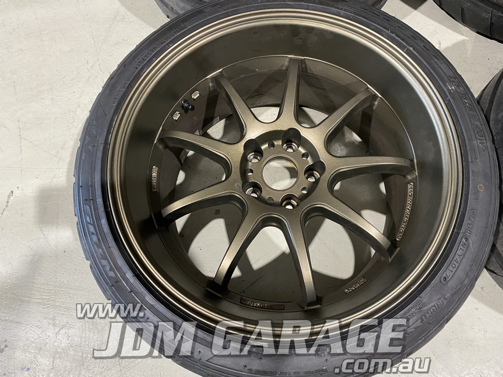 Work Emotion D9R Wheels 19×10.5 +15 - JDM Garage Australia