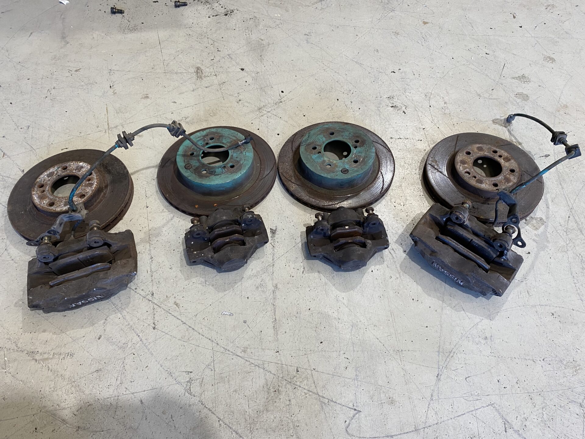 R32 GTST Brake Calipers and Rotors - JDM Garage Australia