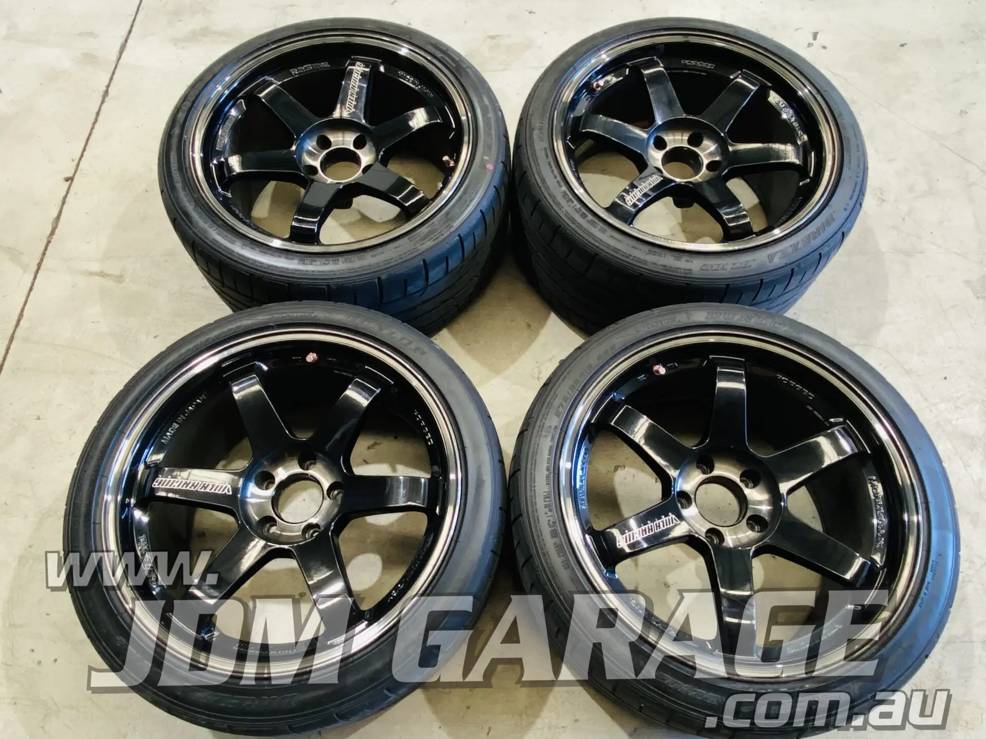 Volk TE37 SL Wheels 18×10 - JDM Garage Australia