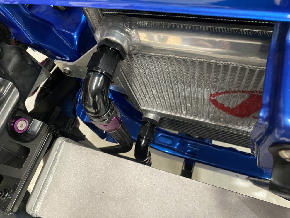 PWR Custom Oil Cooler and Relocation Kit R34 GTR - JDM Garage Australia