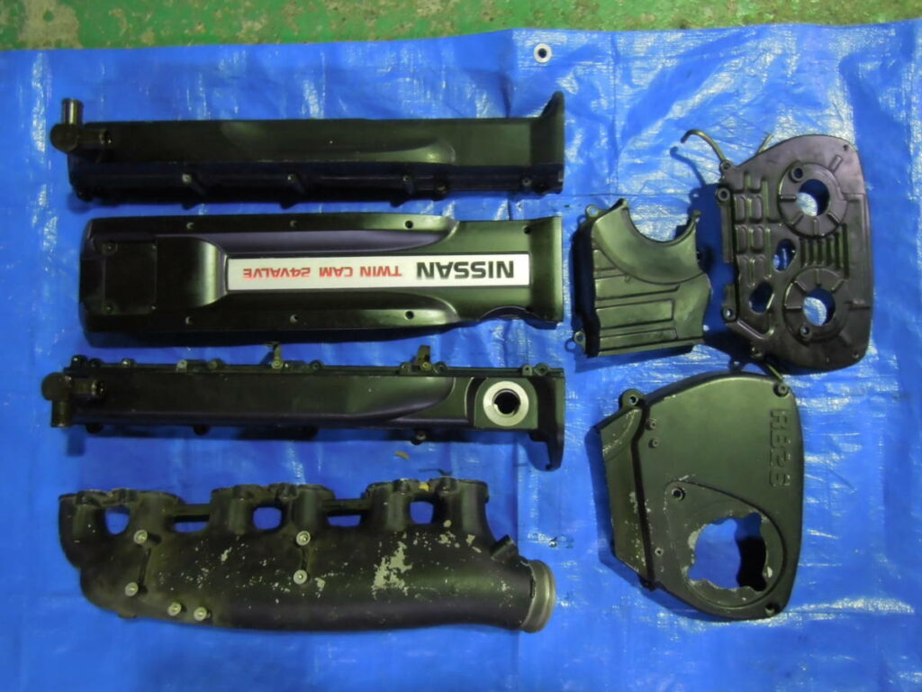 RB26 Engine Cam Covers Full Set With Manifold - JDM Garage Australia