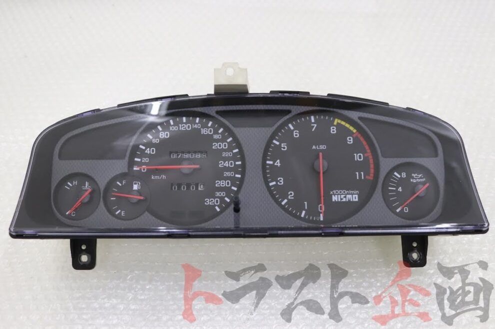Nismo 320km Speedo Cluster Black Face R33 GTR - JDM Garage Australia