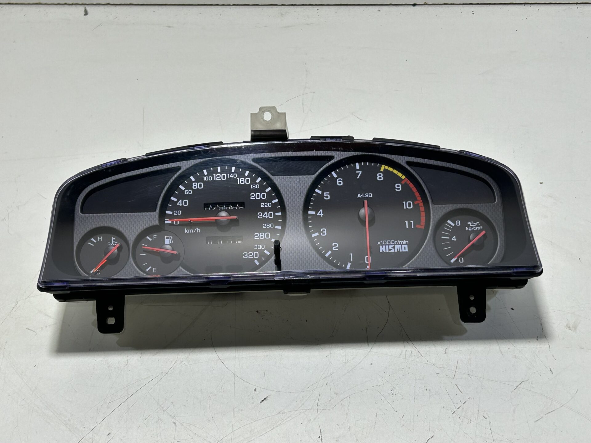 Nismo 320km Speedo Cluster Black Face R33 GTR - JDM Garage Australia