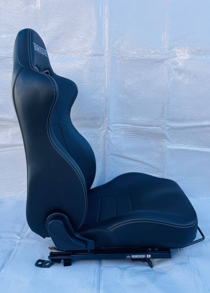 Bride Euroster II Premium Seat Leather with Rail - JDM Garage Australia