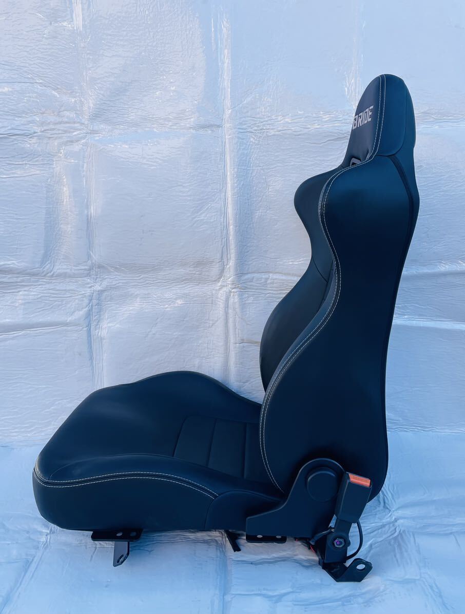 Bride Euroster II Premium Seat Leather with Rail - JDM Garage Australia