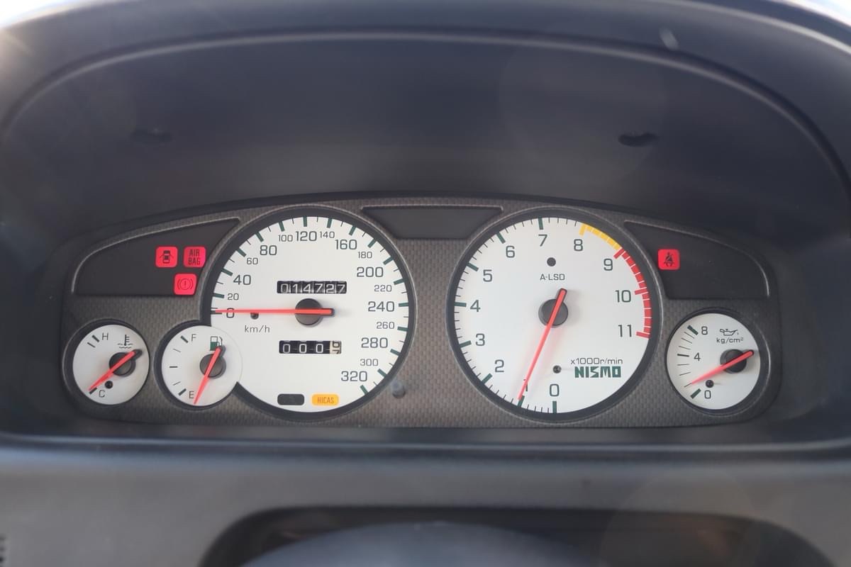 Nismo 320km Speedo Cluster White Face R33 GTR - JDM Garage Australia