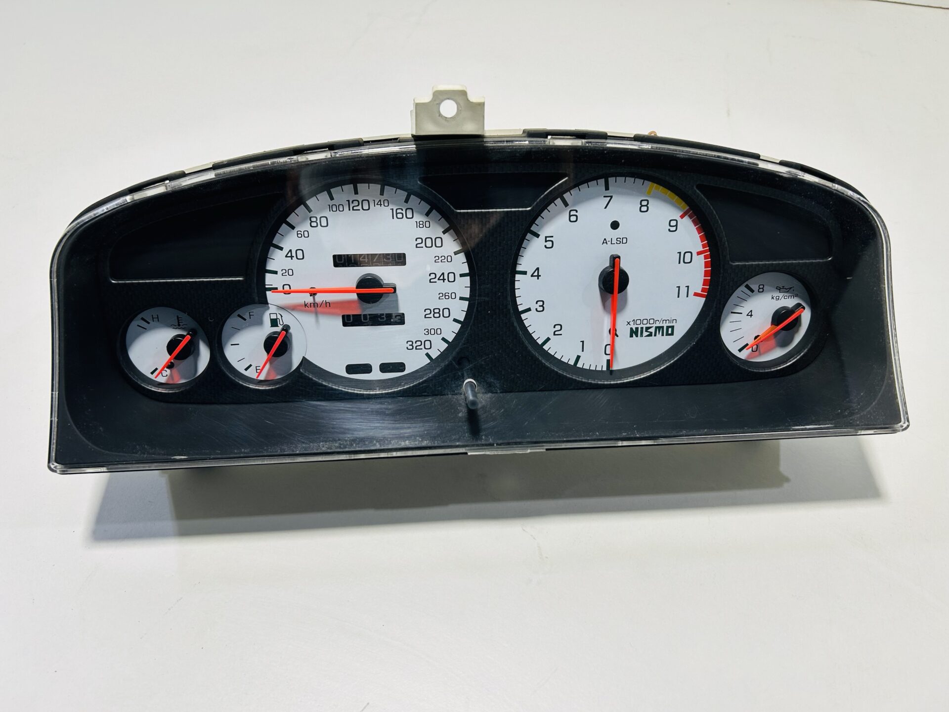 Nismo 320km Speedo Cluster White Face R33 GTR - JDM Garage Australia
