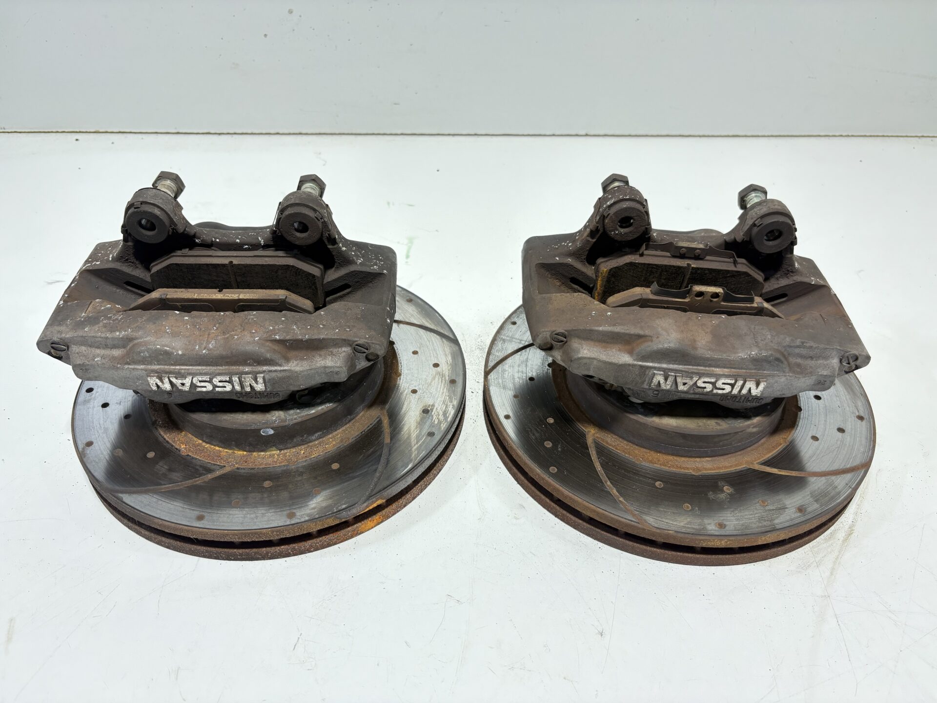 R32 GTST Front Brake Calipers and Rotors - JDM Garage Australia