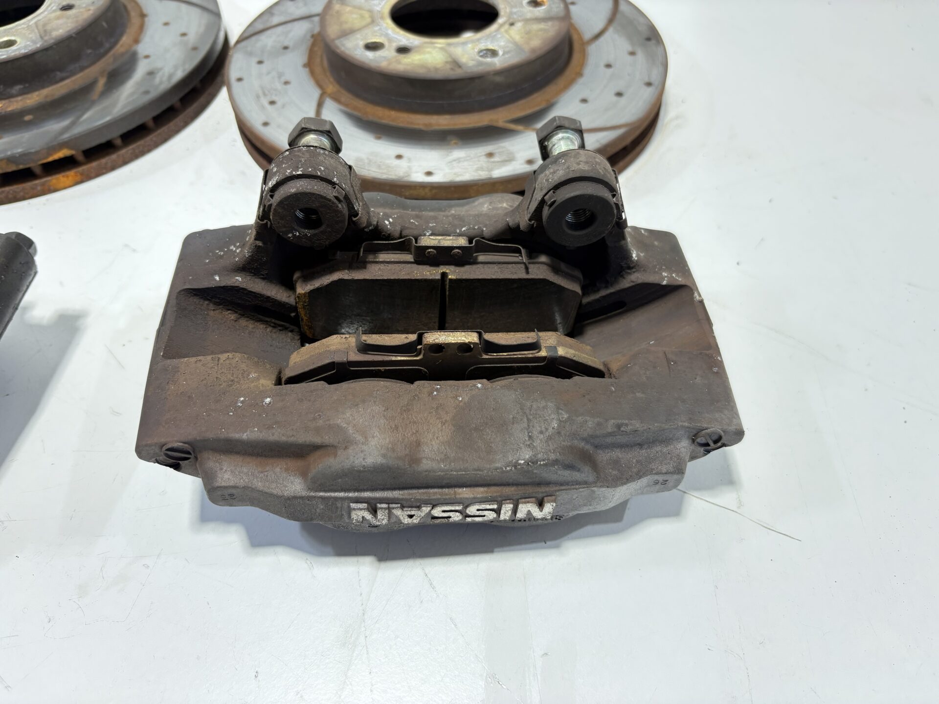 R32 GTST Front Brake Calipers and Rotors - JDM Garage Australia