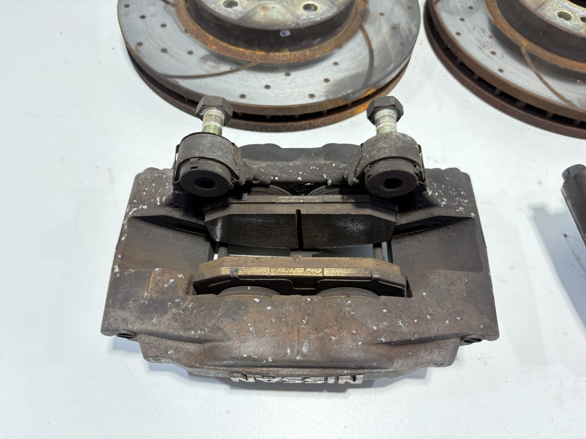 R32 GTST Front Brake Calipers and Rotors - JDM Garage Australia