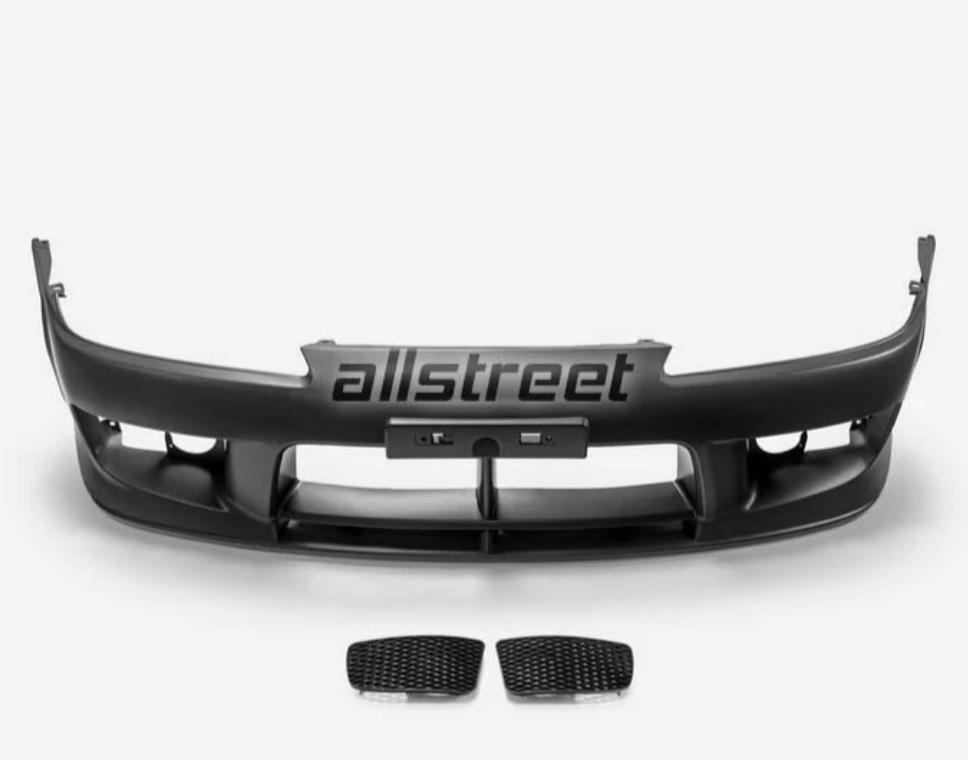 All Street S15 Aero Spec R Front Bumper Plastic OEM Style - JDM Garage ...