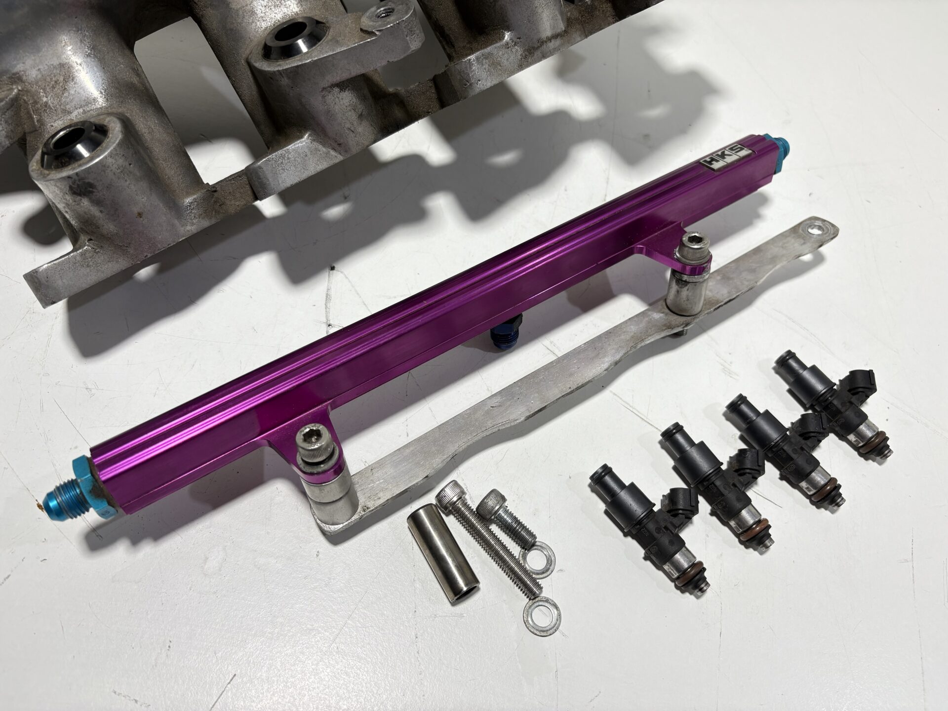 Greddy Plenum with HKS Fuel Rail and Bosch Injectors SR20 S13 - JDM ...